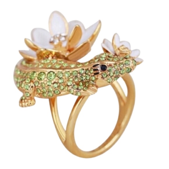 kate spade | Jewelry | Kate Spade Swamped Alligator Ring | Poshmark
